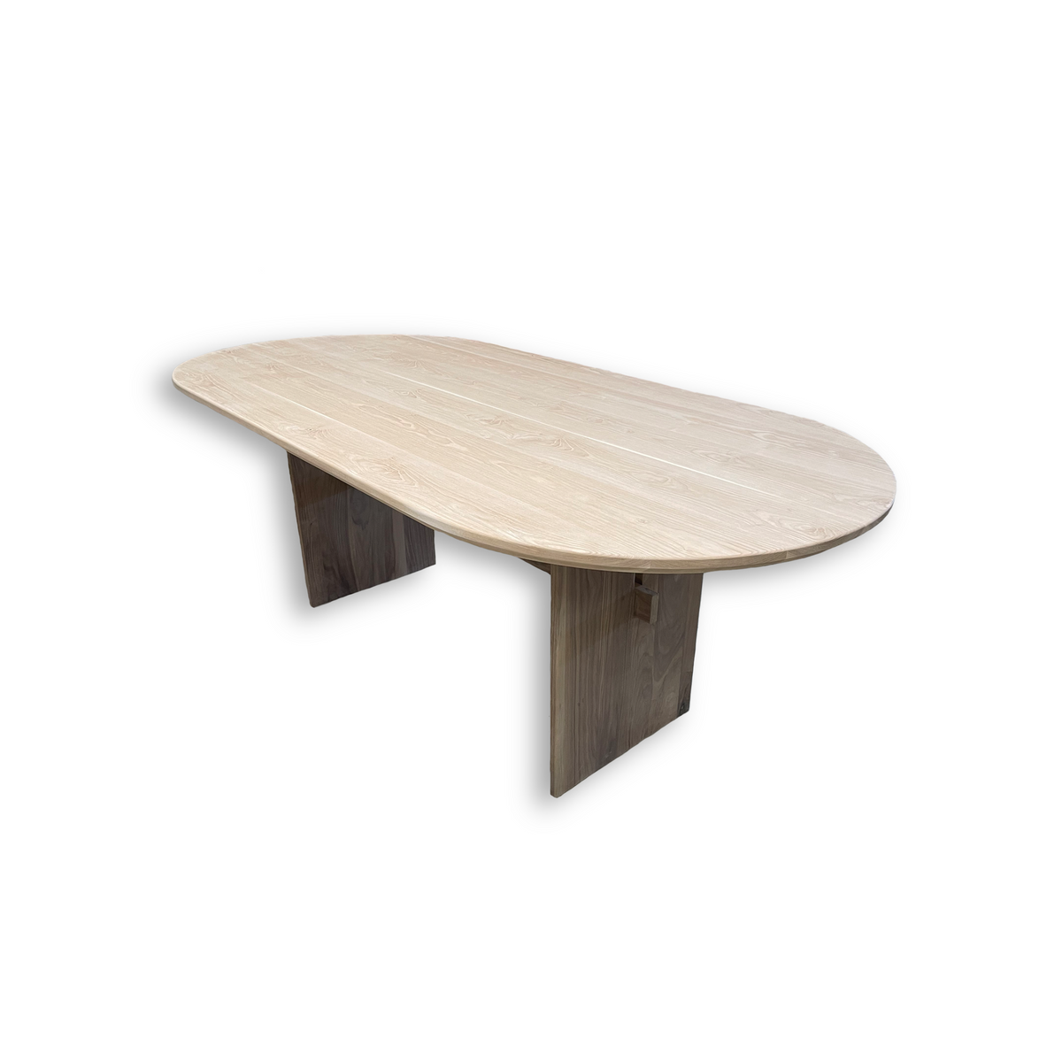 OVALI Oval Dining Table: Solid Wood Tables Handcrafted in Canada – ref.