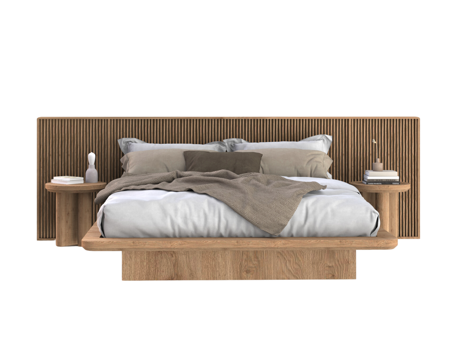 KALMA Bedframe - Customizable Hardwood Furniture Made in Québec | ref.